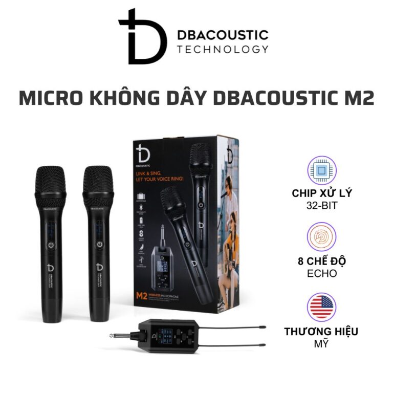 Micro Di Động dBAcoustic M2 - NGHĨA THUỶ AUDIO - Thiết bị âm thanh nghe ...